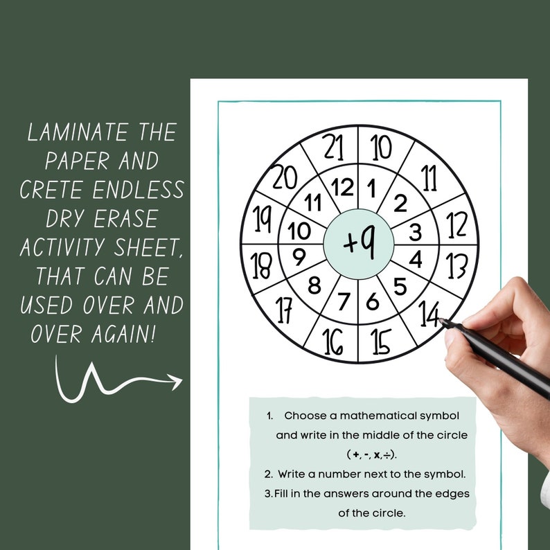 Math Practice Worksheet/math Printable Math Practice Sheet Math ...