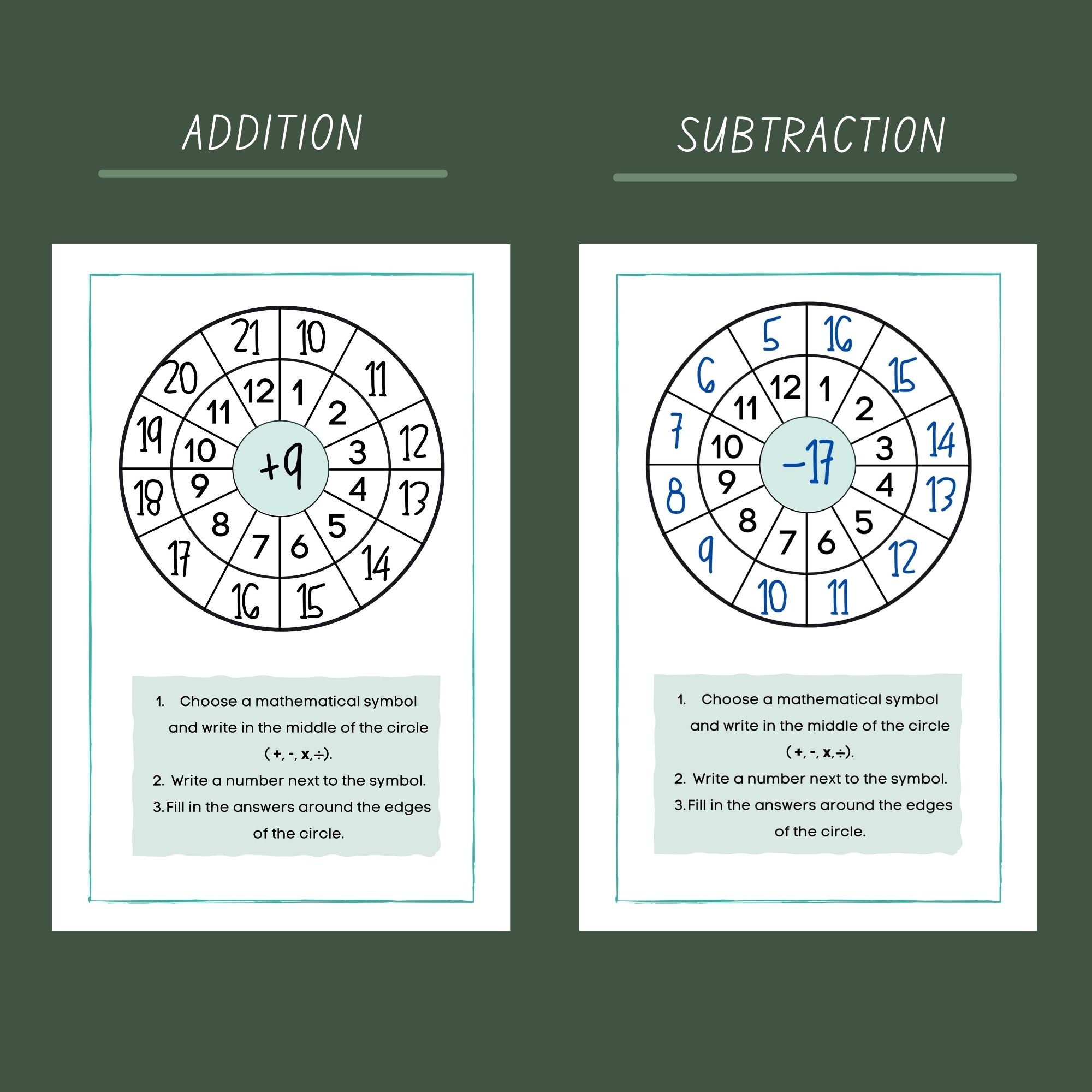 Math Practice Worksheet/math Printable Math Practice Sheet Math ...