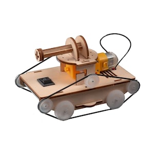 DIY Kit Rubber Bands Tank - Educational STEM Toy for Kids, Fun Science ...