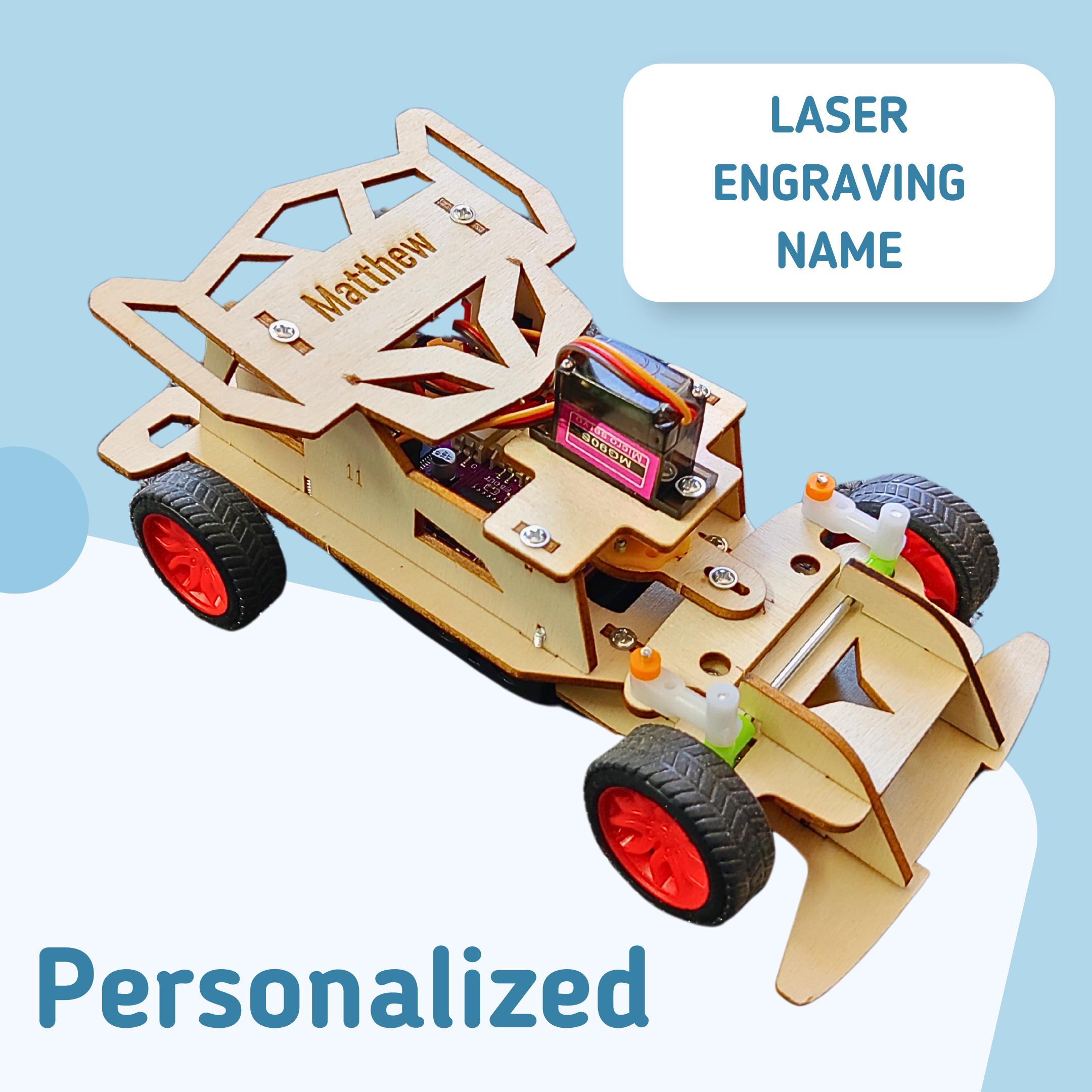 DIY Radio Controlled Car Kit: STEM Educational Toy, Free ...
