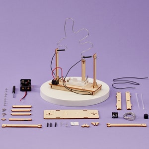 DIY Kit Buzz Wire Game Educational STEM Toy for Kids, Fun Science ...