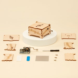 DIY Kit Build a Music Box - Free Personalization Included, Educational ...