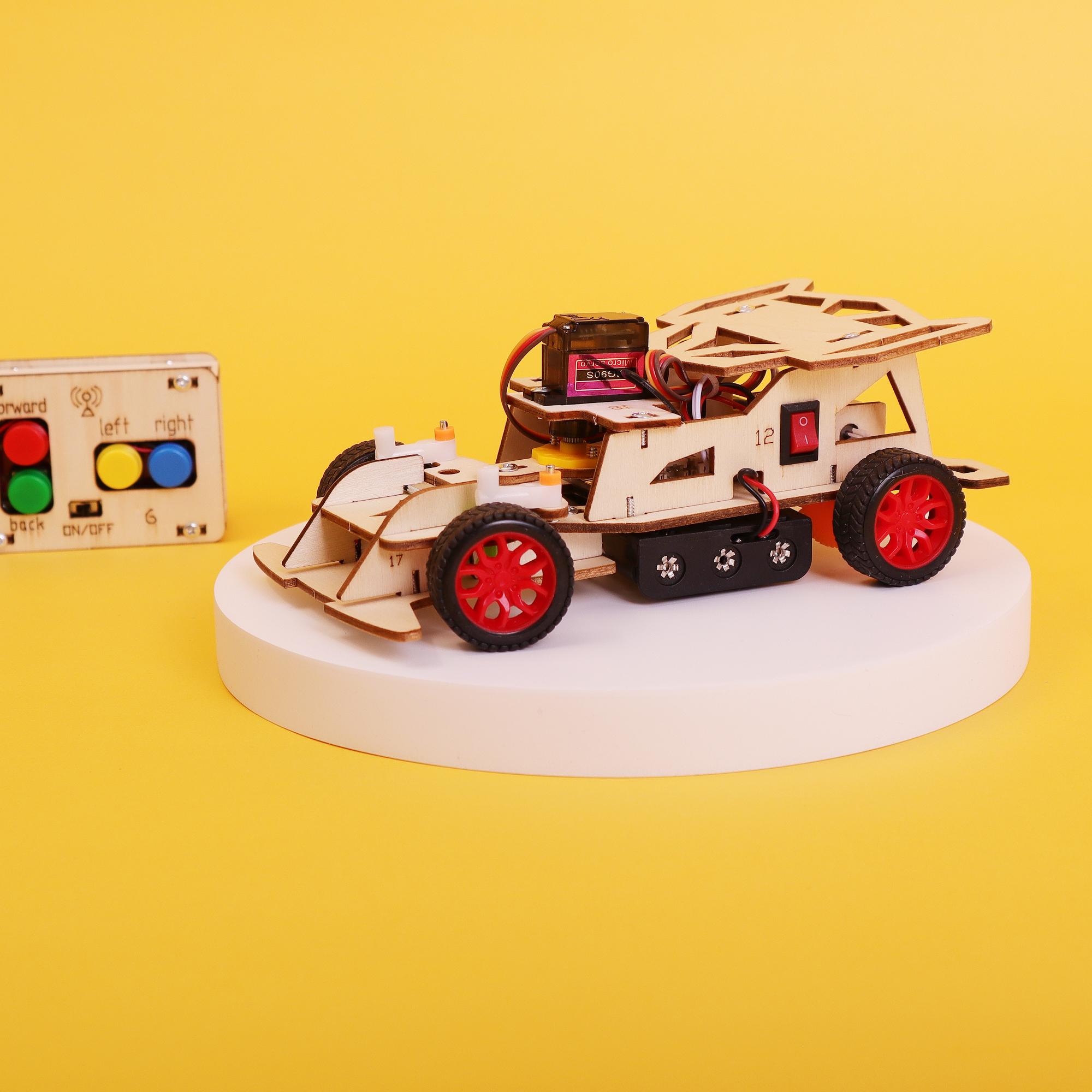 DIY Radio Controlled Car Kit: STEM Educational Toy, Free ...