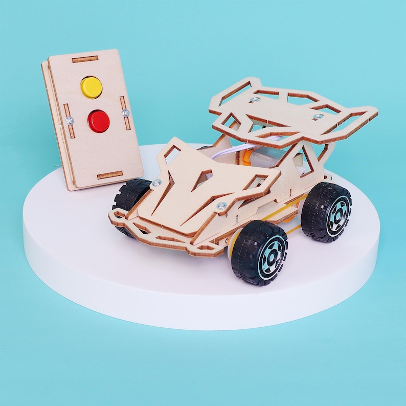 DIY Infrared Remote Control Car Kit: Educational STEM Toy, Free ...