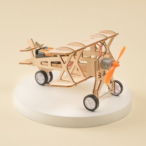 DIY Propeller Plane Kit: Educational STEM Toy With Personalization - Etsy