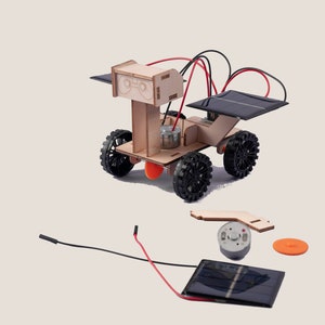 DIY Kit Solar Powered Mars Exploration Rover - Educational STEM Toy for ...