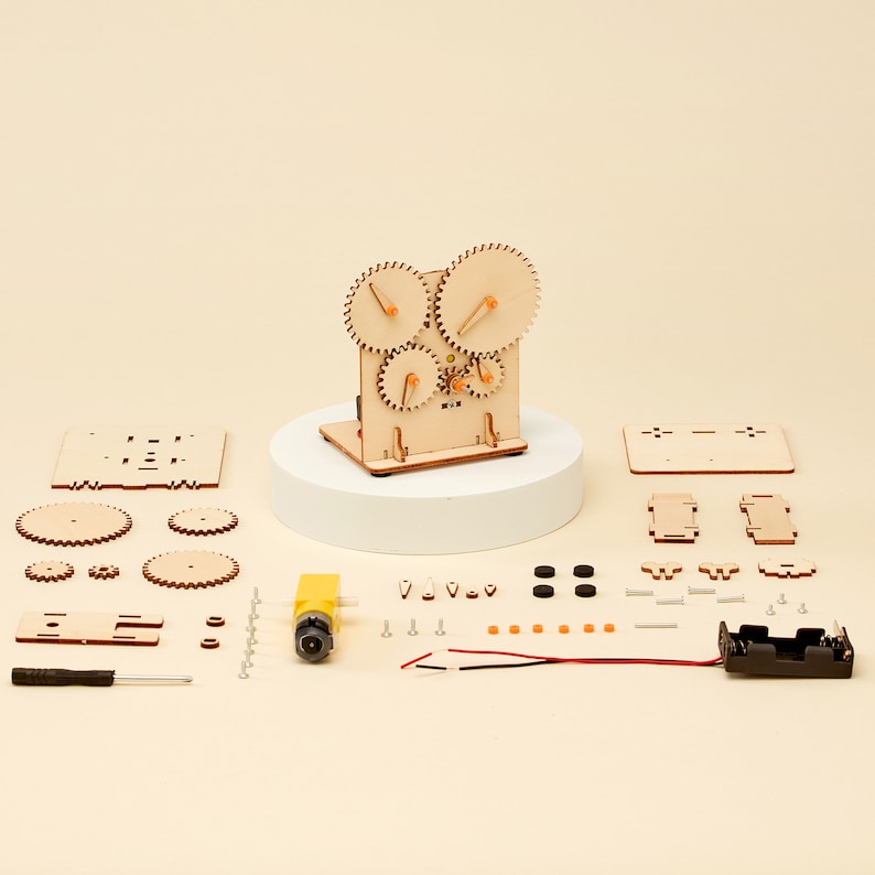 DIY Gear Train Kit: Educational STEM Toy for Kids - Etsy