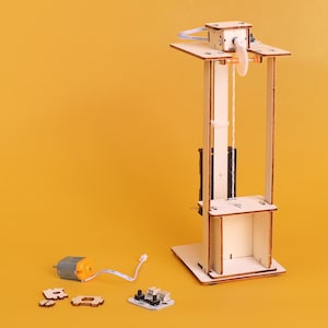 DIY Kit Electric Elevator - Educational STEM Toy for Kids, Fun Science ...