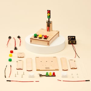 DIY Traffic Lights Kit: Educational STEM Toy for Kids - Etsy