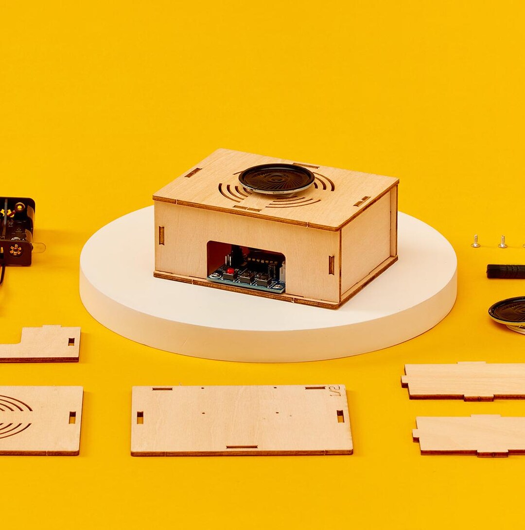 DIY Voice Recorder Kit: Educational STEM Toy With Free Personalization ...