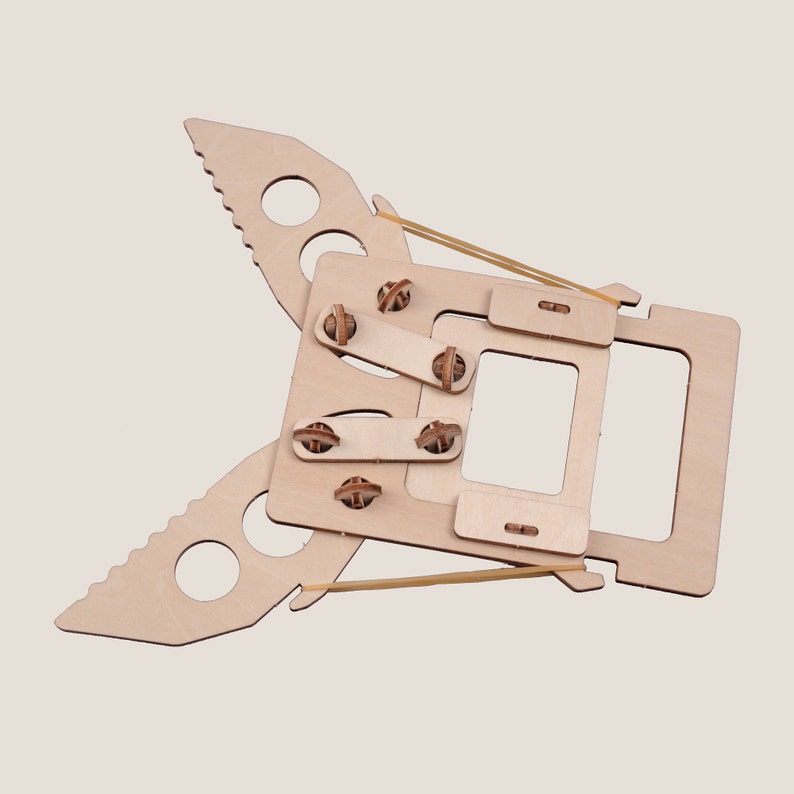 DIY Wooden Mechanical Claw Kit: Educational STEM Toy for Kids - Etsy