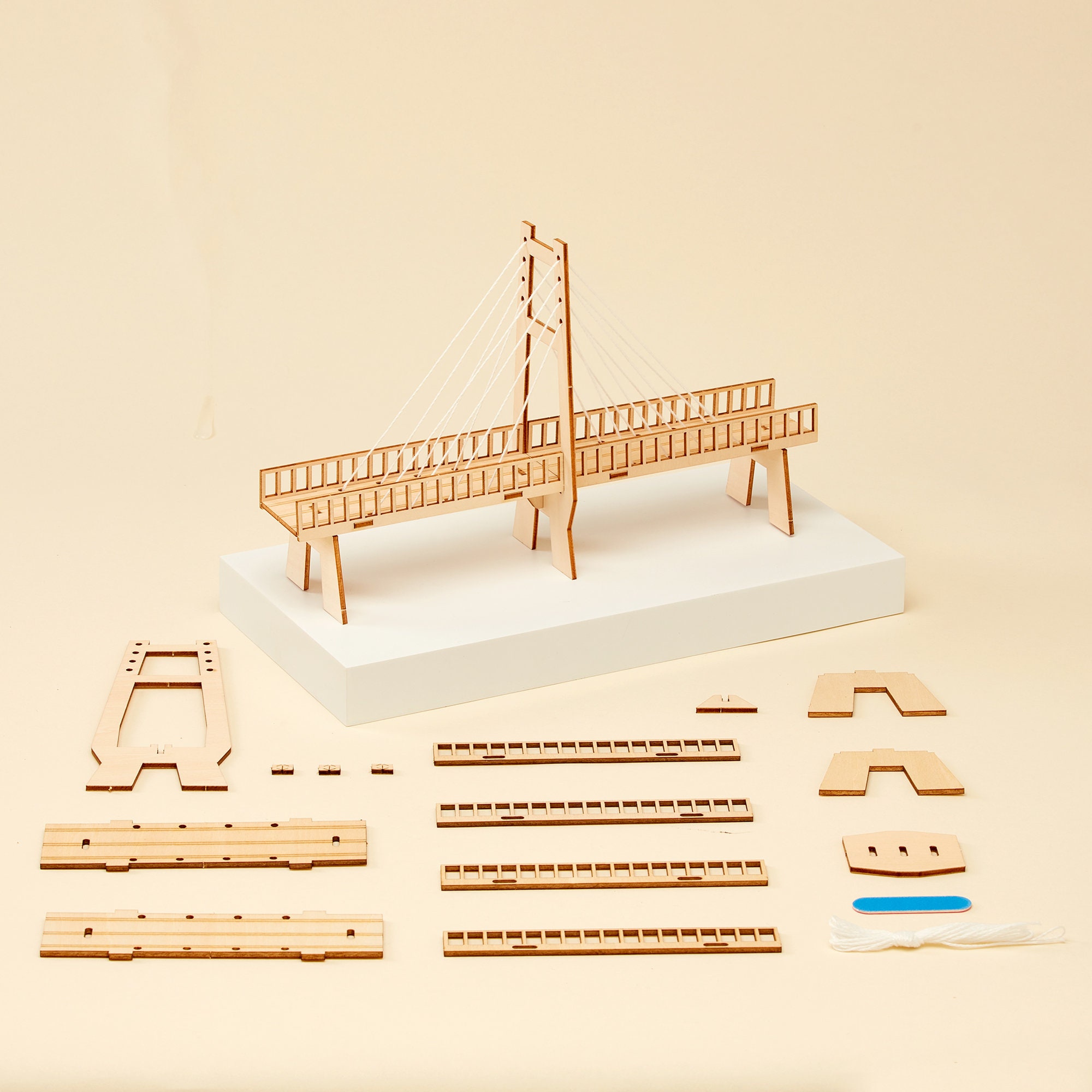 Cable Bridge DIY Kit, Educational STEM Toy, Craft Kit for Kids - Etsy