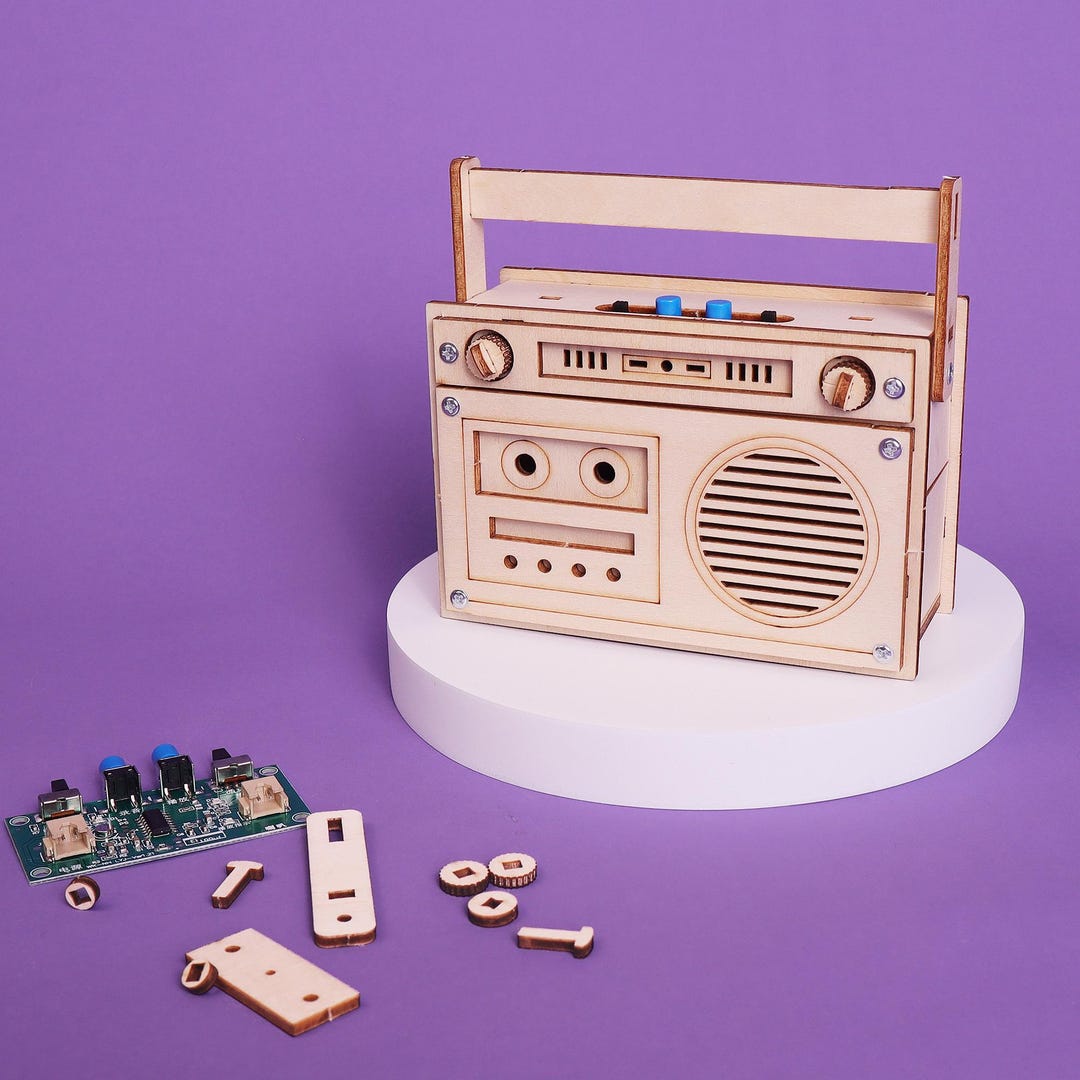 DIY 60 Second Voice Recorder Kit: Educational STEM Toy - Etsy