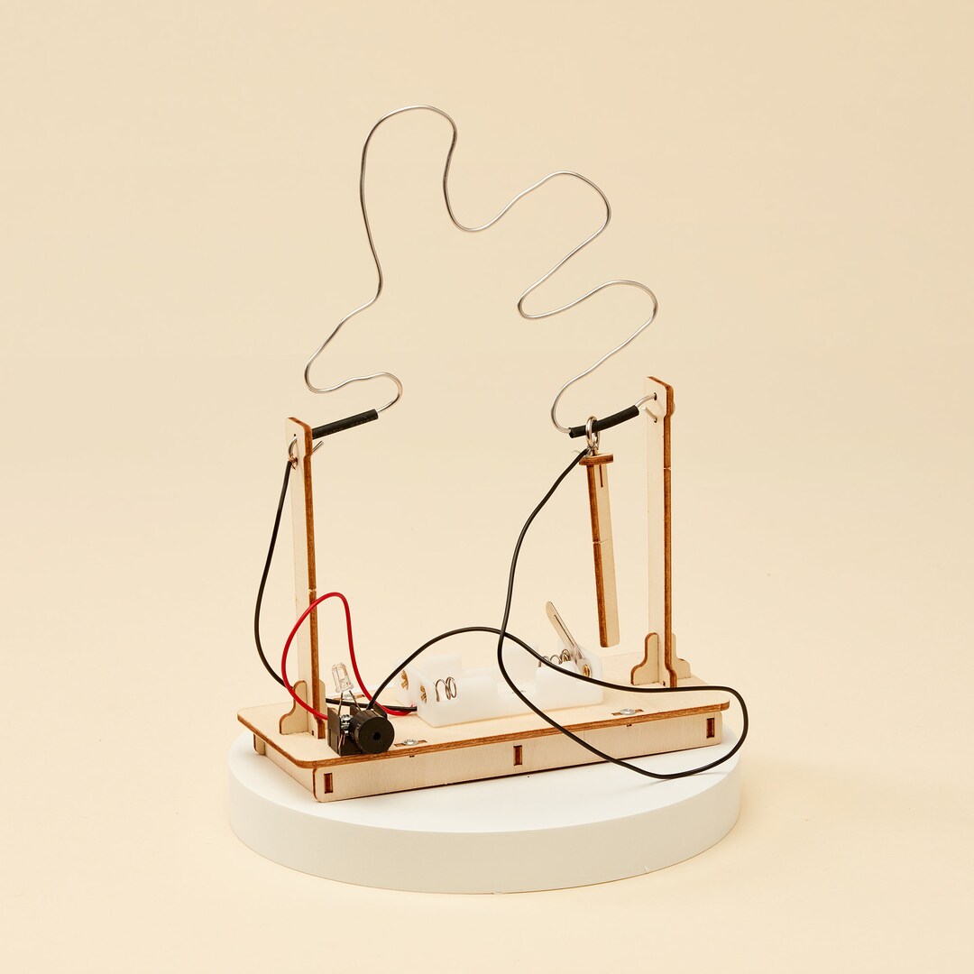 DIY Kit Buzz Wire Game Educational STEM Toy for Kids, Fun Science ...