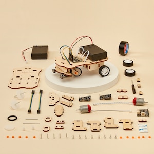 DIY Kit Build a Line Follower Robot - Educational STEM Toy for Kids ...