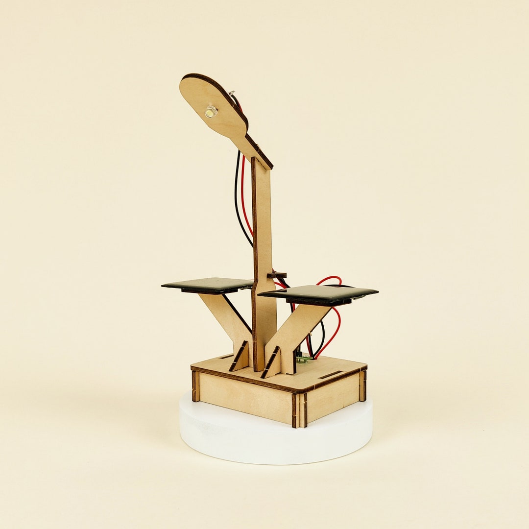 DIY Solar Lamp Kit: Light Sensitive STEM Educational Toy - Etsy
