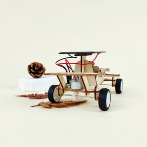 DIY Kit Solar Powered Race Car - Free Personalization Included ...