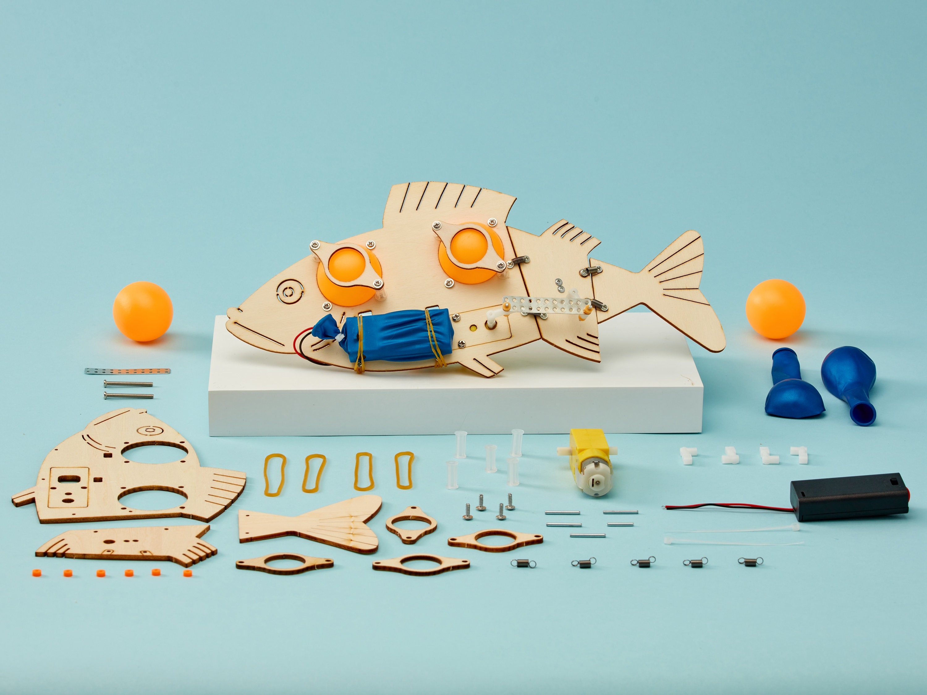 DIY Kit Fish Robot Educational STEM Toy for Kids Fun - Etsy