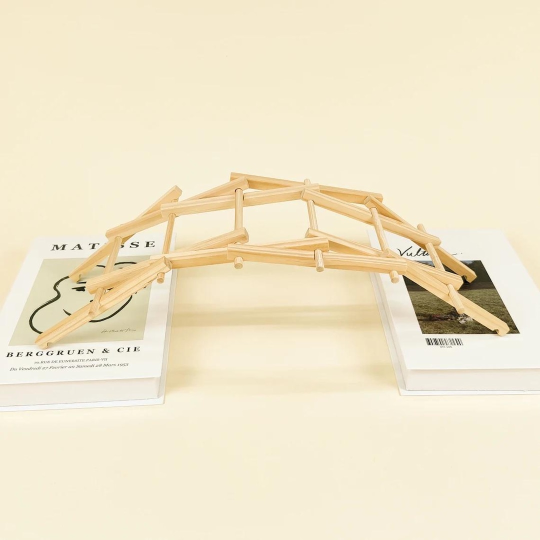 Da Vinci's Bridge DIY Kit, Educational STEM Toy, Craft Kit for Kids - Etsy