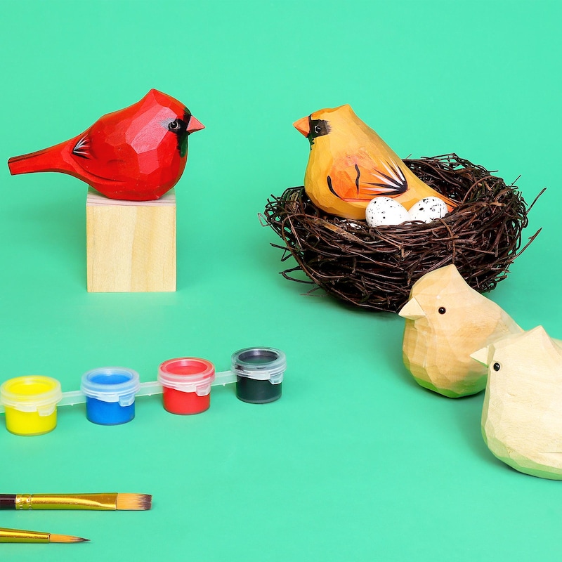 Adult Craft Kit Cardinal - Etsy