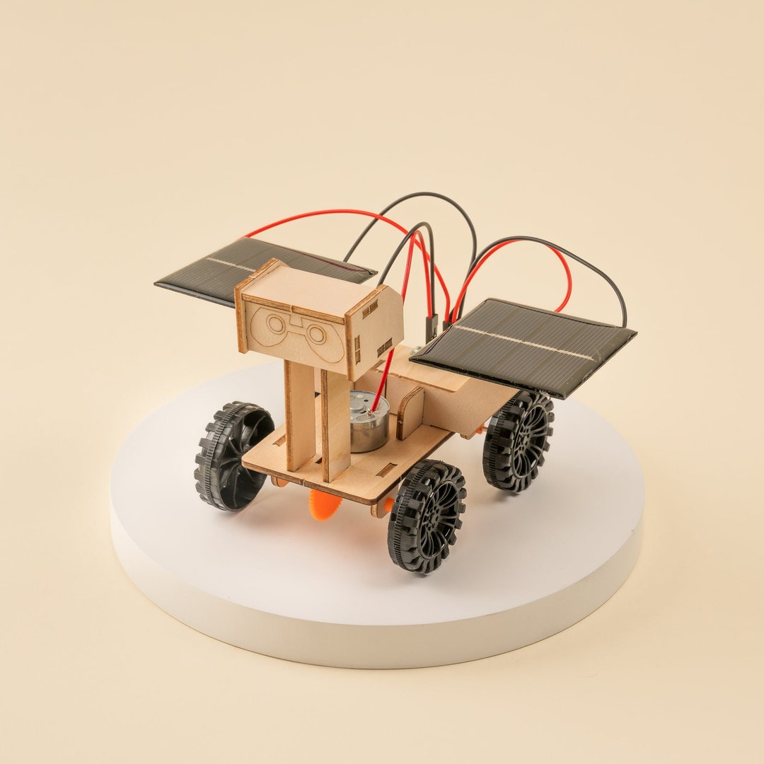 DIY Kit Solar Powered Mars Exploration Rover Educational STEM Toy for ...