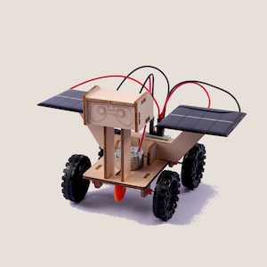DIY Kit Solar Powered Mars Exploration Rover - Educational STEM Toy for ...