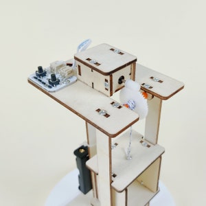 DIY Kit Electric Elevator Educational STEM Toy for Kids, Fun Science ...