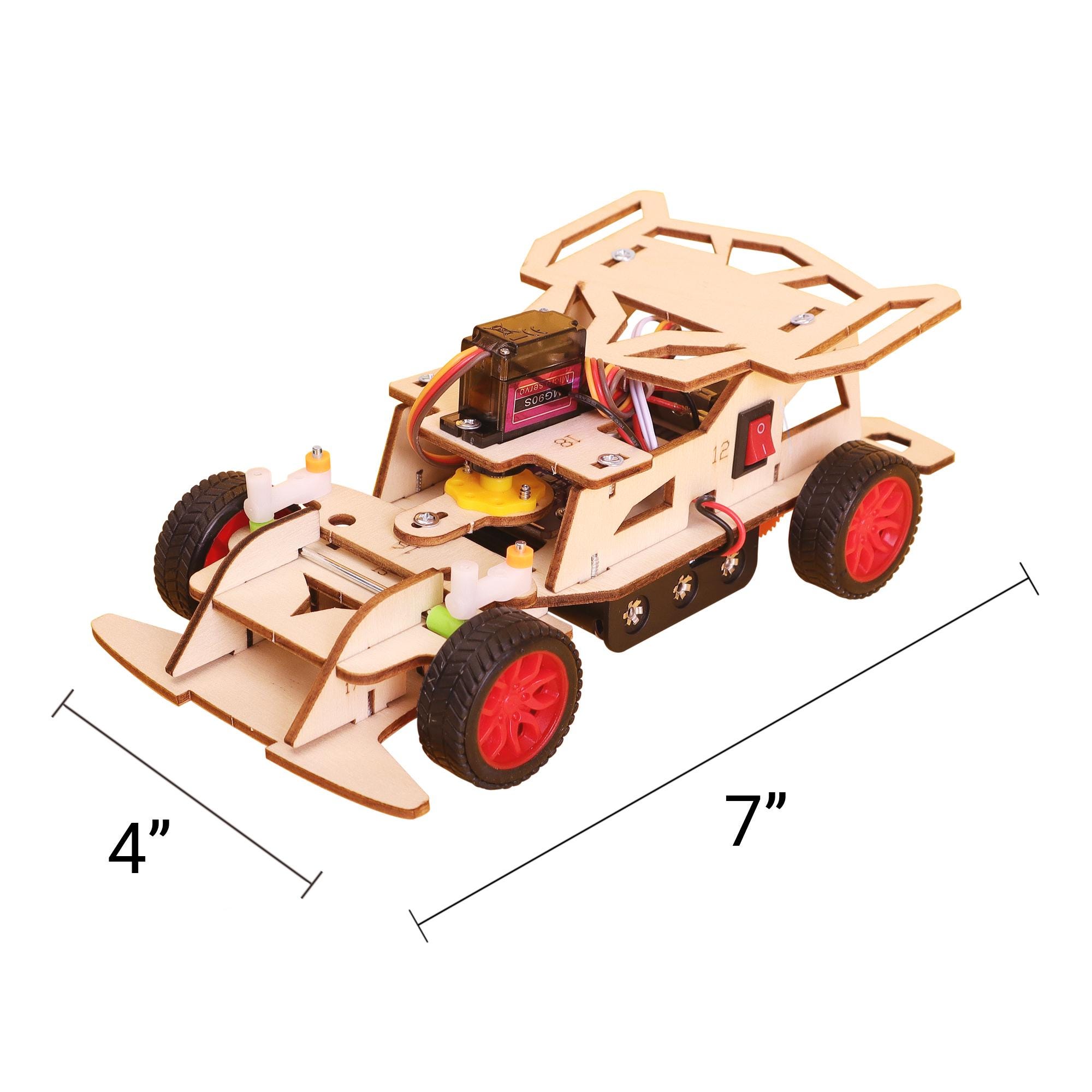 DIY Radio Controlled Car Kit: STEM Educational Toy, Free ...