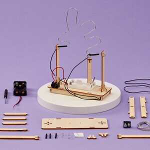 DIY Kit Buzz Wire Game Educational STEM Toy for Kids, Fun Science ...