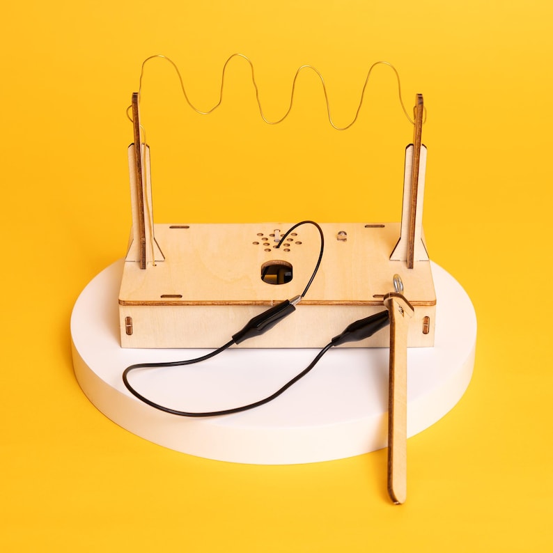 DIY Electronic Buzz Wire Game Kit – Steady Hand Challenge, Basic ...