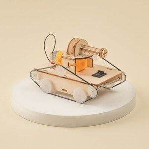 DIY Kit Rubber Bands Tank - Educational STEM Toy for Kids, Fun Science ...