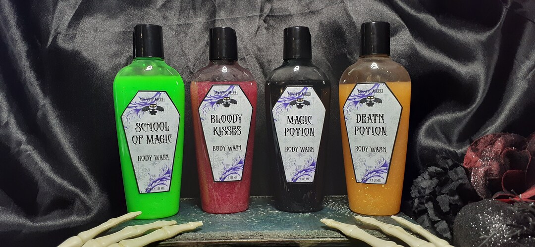 Wicked Body Wash for Him and Her Gothic Body Wash Birthday - Etsy
