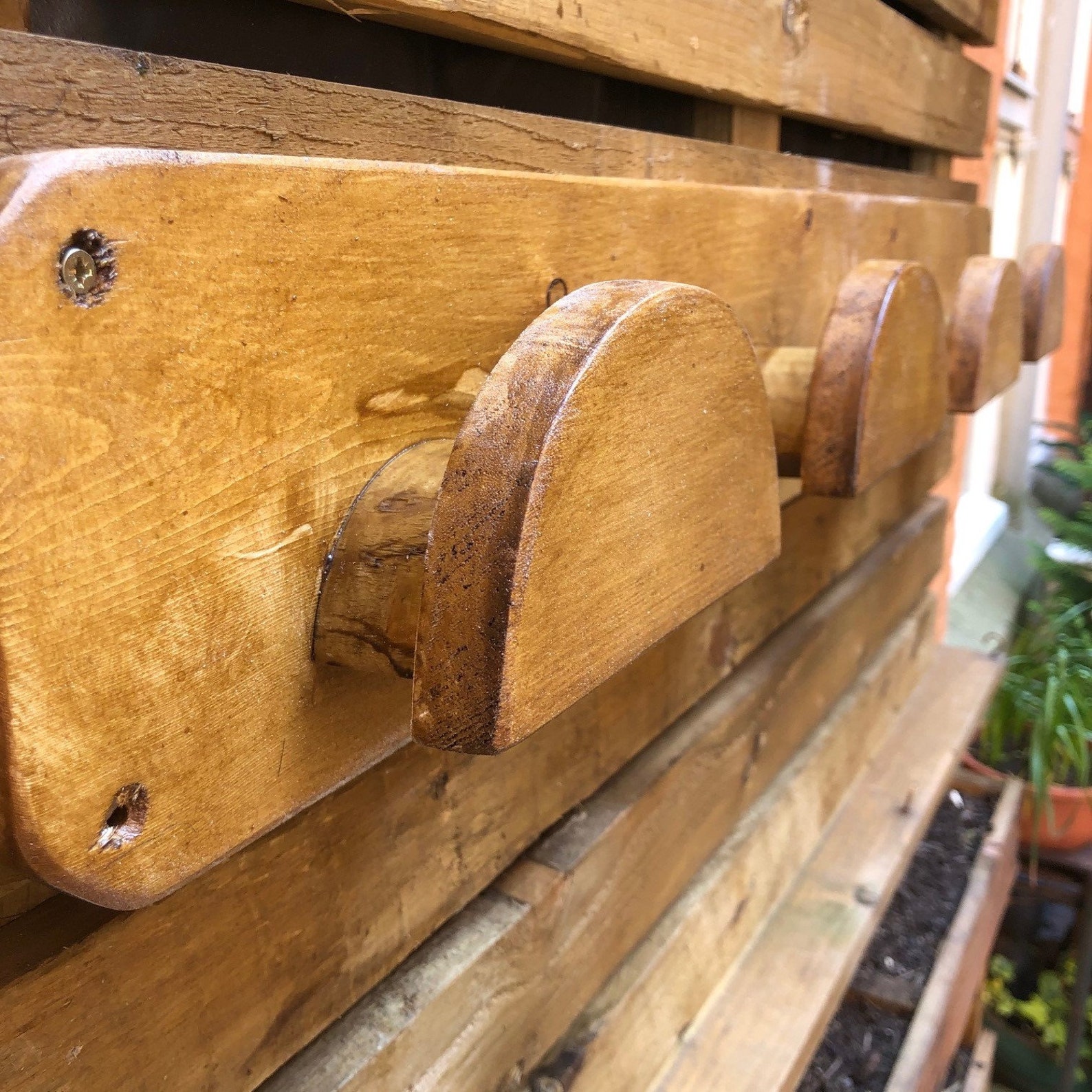 Bridle Rack Hook Headcollar Rack Hangers Rustic Wooden | Etsy