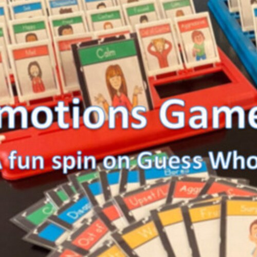 Emotions Game Guess Who - Etsy