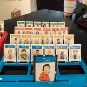 Emotions Game - Guess Who! - Etsy