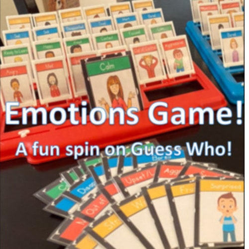 Emotions Game Guess Who - Etsy