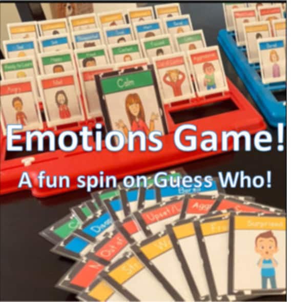 Emotions Game Guess Who - Etsy