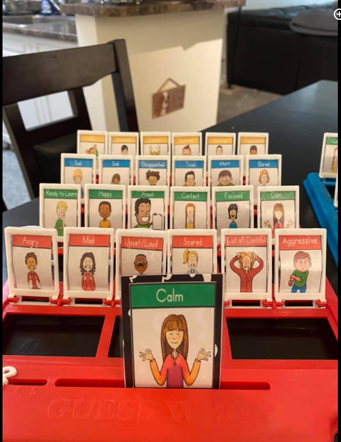 Emotions Game - Guess Who! - Etsy