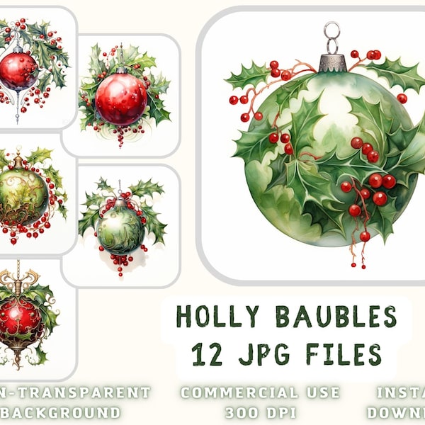 Baubles Clipart - Etsy