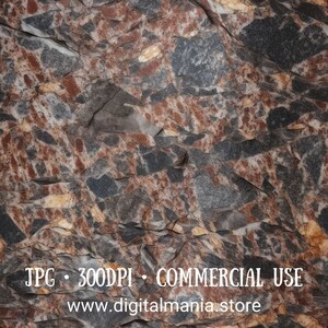 Granite Stone Textures Seamless Digital Paper - Granite Texture Digital ...