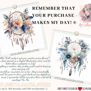 Dream Catcher Watercolor Clipart 12 JPG - Dream Catcher Illustration ...