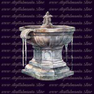 Watercolor Baptismal Fonts - Transparent PNG - Baptismal Fonts Clipart ...