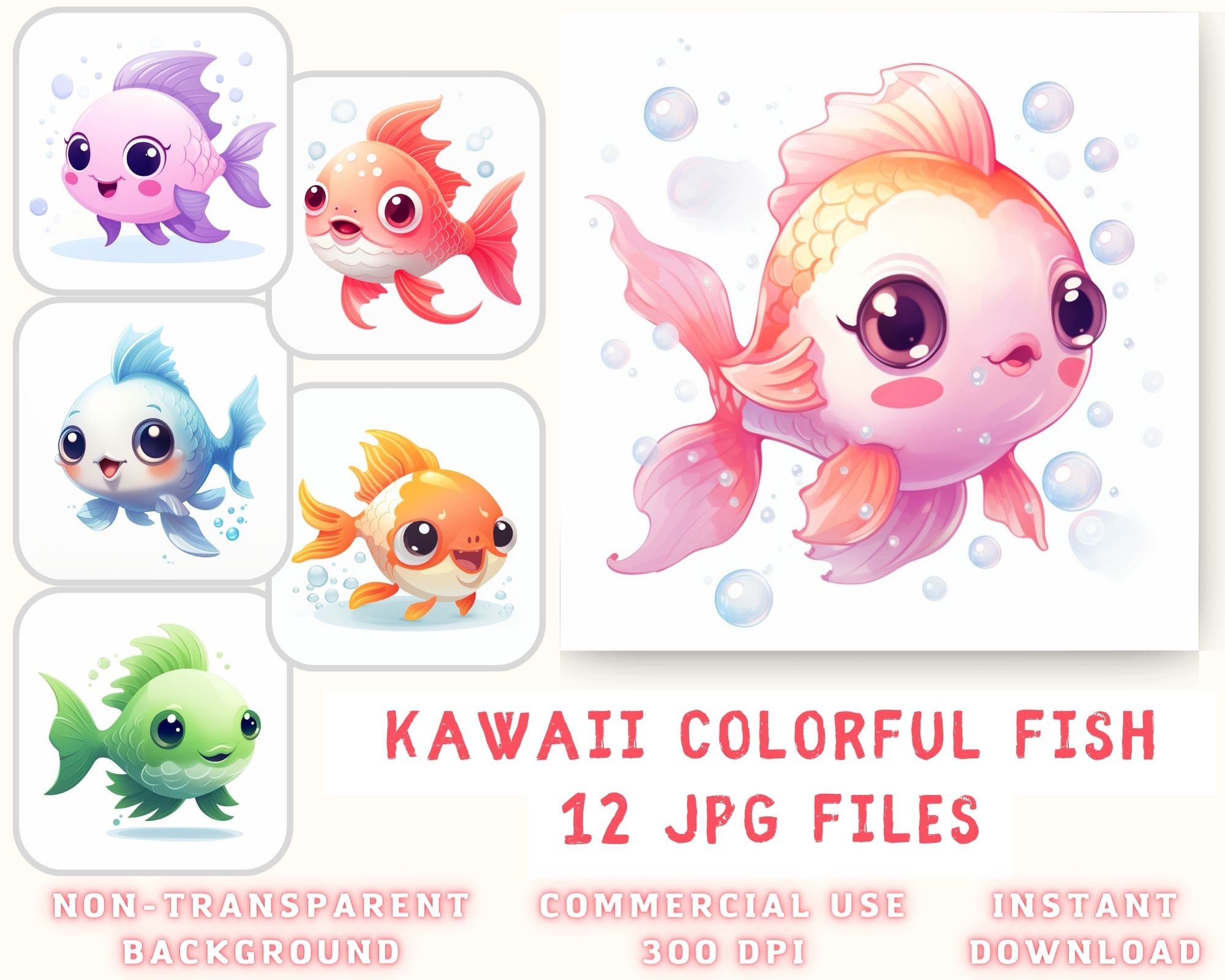 Cute Fish Clip Art