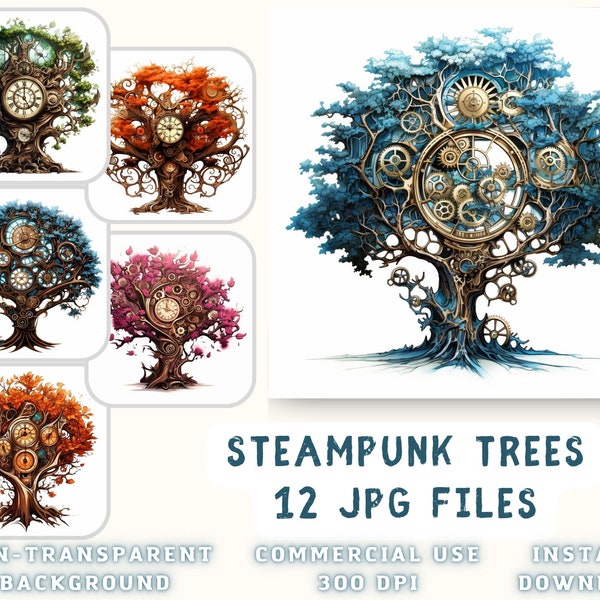 Steampunk Tree - Etsy
