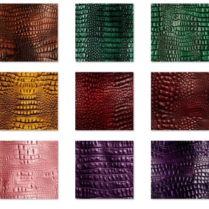 Colorful Crocodile Leather Textures Seamless Digital Paper - Croco ...