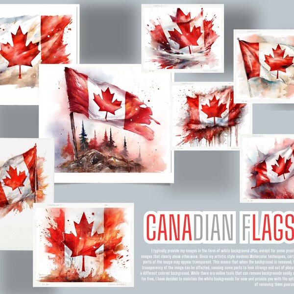 Canadian Flag - Etsy