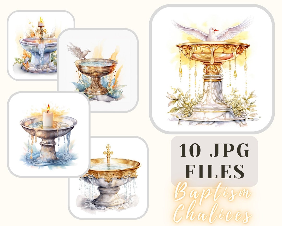 Baptism Chalices Collection 10 JPG Baptism Cups Illustration Baptism ...