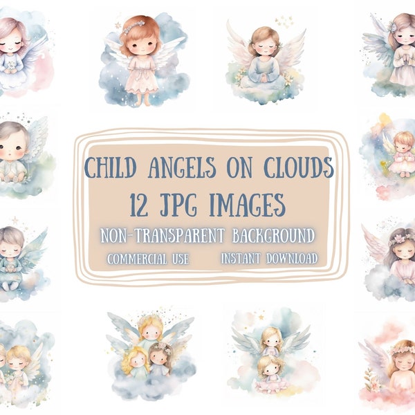 Angel Clip Art - Etsy