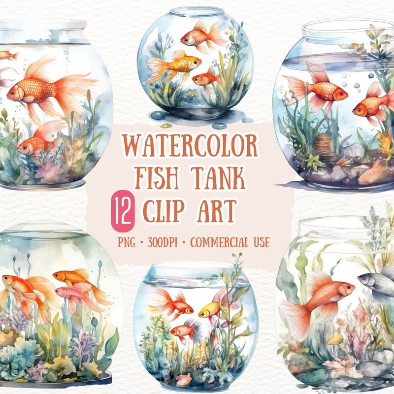Fish Tank Art - Etsy