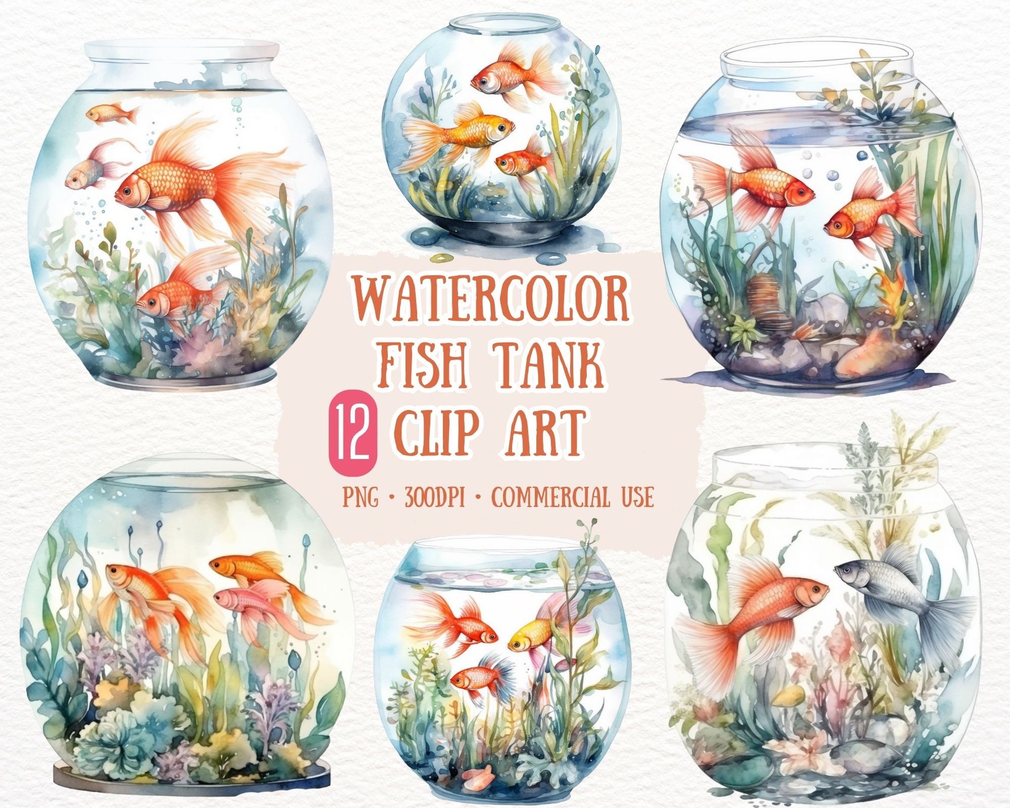 Fish Aquarium Clip Art